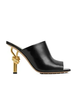 Bottega Veneta Knot Mules - Black