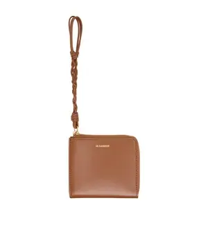 JIL SANDER Tangle Wallet - Brown