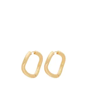 Charlotte Chesnais Wavy Hoop Earrings