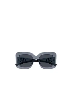 Gucci Butterfly Frame Sunglasses - Black