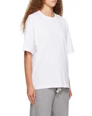 Acne Studios Face Logo Patch Crewneck T-shirt