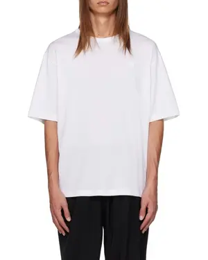 Acne Studios Face Logo Patch Crewneck T-shirt