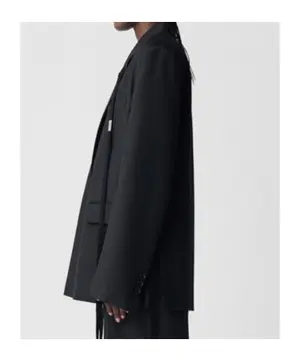 ANN DEMEULEMEESTER Elin Asymmetric Tailored Blazer