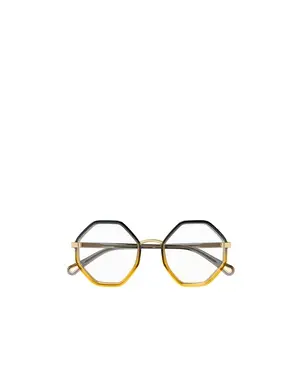 Chloé Geometric Frame Eyeglasses - Multicolor