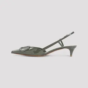 Valentino Garavani Pointed-toe Slingback High-heeled Sandals