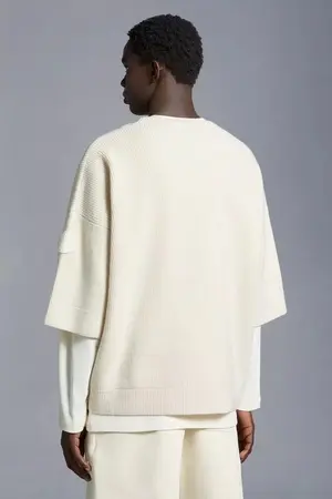 Moncler Ribbed Wool Jumper
