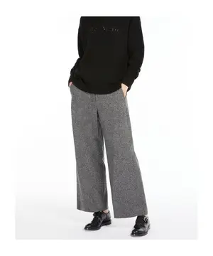 Max Mara Mina Drawstring Cropped Trousers