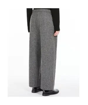 Max Mara Mina Drawstring Cropped Trousers