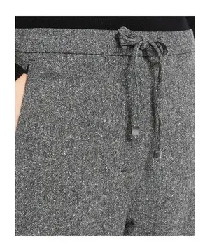 Max Mara Mina Drawstring Cropped Trousers