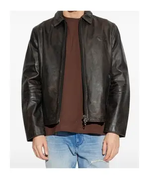 DIESEL® L Amar Wrd Leather Jacket