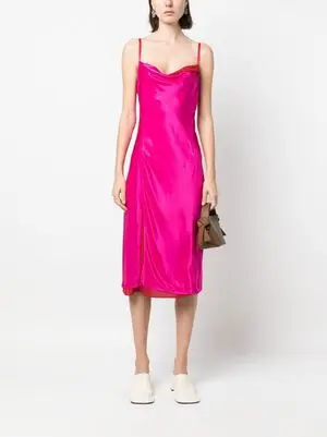 Acne Studios Sleeveless Layered Midi Dress