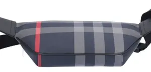 Burberry Check Pattern Zipped Belt Bag