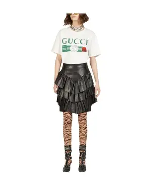 Gucci Lipstick Print Cotton T-shirt