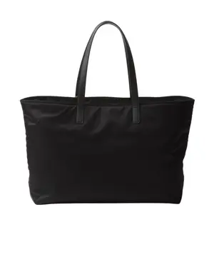 Prada Re-edition 1978 Large Re-nylon And Saffiano Leather Tote Bag