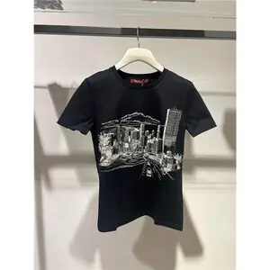 Max Mara Ernesta Graphic T-shirt - Black