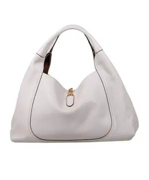 Gucci Softbit Maxi Shoulder Bag - White