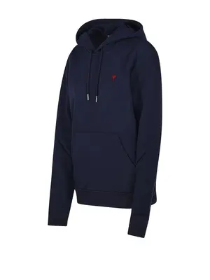 AMI Paris De Coeur Drawstring Hoodie - No