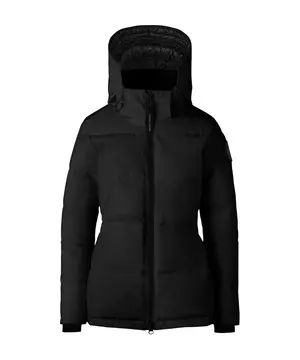 Canada Goose Hooded Down Jacket - Black