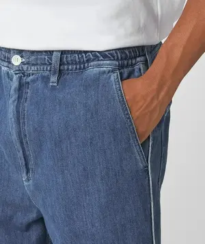Marni Denim Shorts With Elasticated Waist