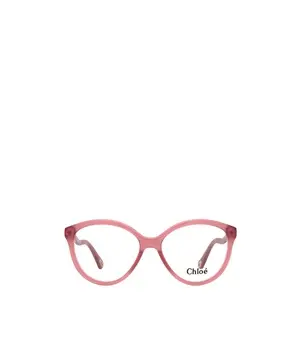 Chloé Eyewear Cat Eye Frame Glasses - Bordeaux Red