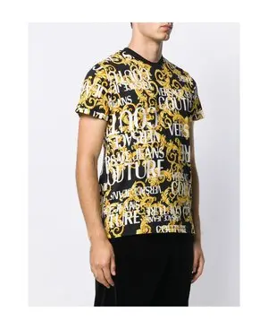 Versace Logo Printed T-shirt