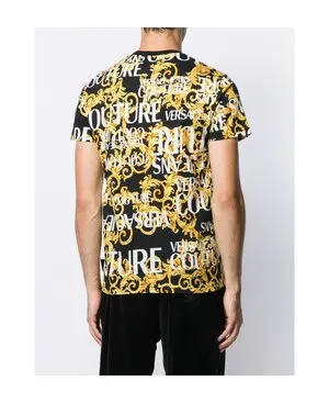 Versace Logo Printed T-shirt