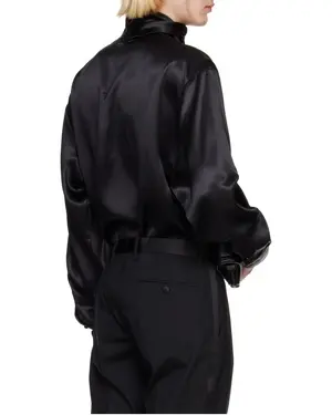Dolce & Gabbana Dolce Gabbana Satin Turtleneck Shirt