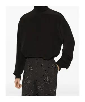 Dolce & Gabbana Dolce Gabbana Satin Turtleneck Shirt
