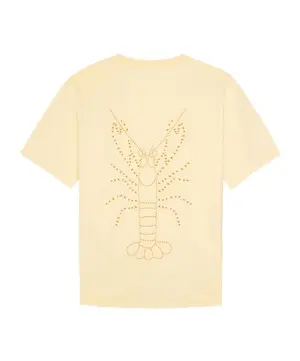Maison Labiche Lobster Lover Patureau T-shirt - Vanillawashed