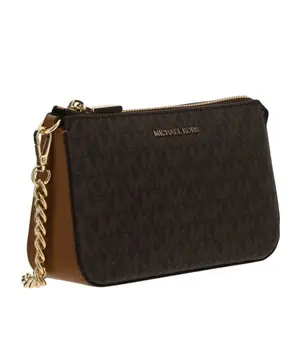 Michael Kors Jet Set Logo Plaque Shoulder Bag