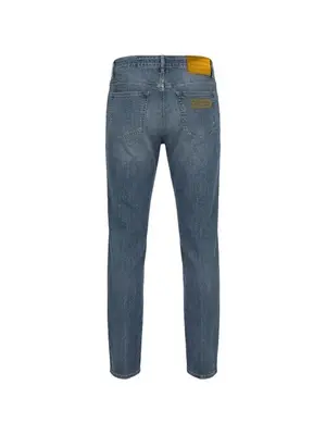 Stefano Ricci Logo Patch Jeans
