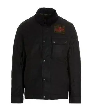 Barbour International Workers Wax Jacket - Black