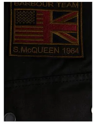 Barbour International Workers Wax Jacket - Black