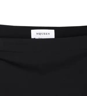 Alexander McQueen Lace Detailed Mini Skirt