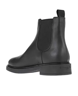 GIANVITO ROSSI Douglas Elastic-panel Chelsea Boots - Black