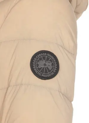 Canada Goose Clair Hooded Quilted Coat - Light Brown