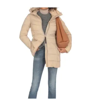 Canada Goose Clair Hooded Quilted Coat - Light Brown