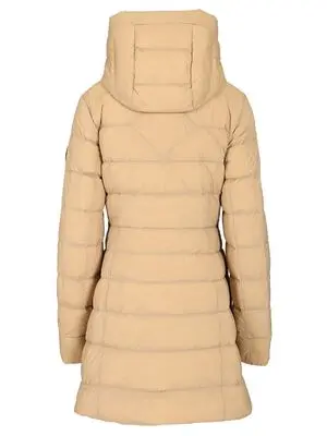 Canada Goose Clair Hooded Quilted Coat - Light Brown