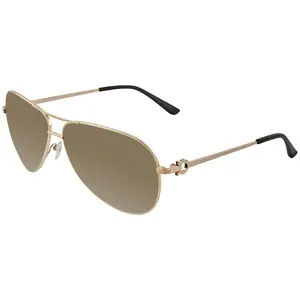 FERRAGAMO Aviator Sunglasses - Gray