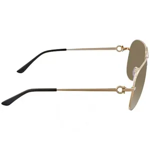 FERRAGAMO Aviator Sunglasses - Gray