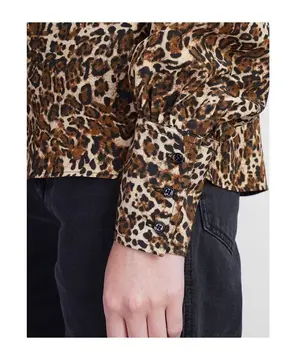 Isabel Marant Étoile Teysa Printed Shirt With Button Cuffs - Brown