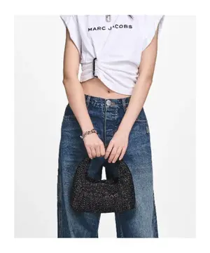 Marc Jacobs Crochet Mini Sack Bag