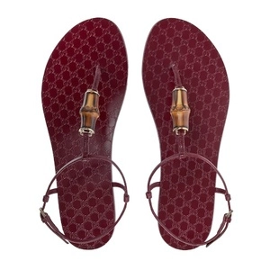 Gucci Bamboo Detail Thong Sandals