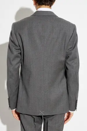 Dolce & Gabbana Dolce Gabbana Single Breasted Tailored Blazer - Grey