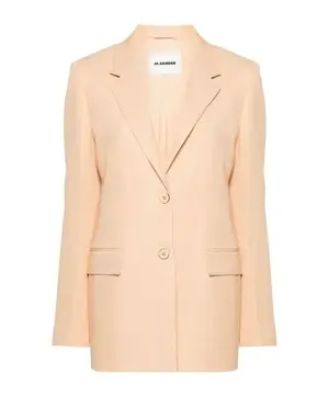 Jil Sander Notched Lapel Blazers For Women
