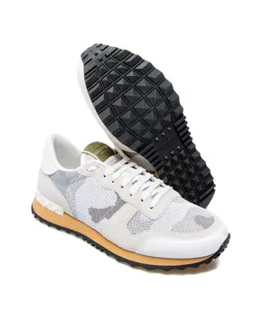 Valentino Garavani Camouflage Rockrunner Sneakers