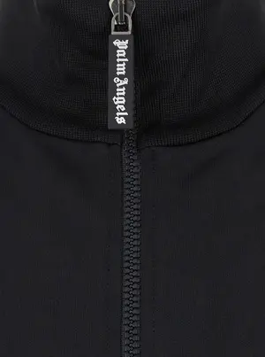Palm Angels Curved Logo Printed Track Jacket