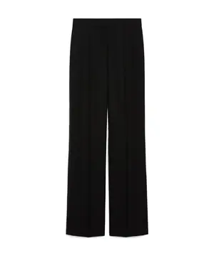 Max Mara Pleated Trousers - Black