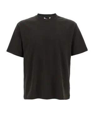 Auralee Brushed Jersey T-shirt - Black