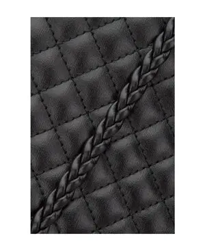 Gucci Logo Leather Shoulder Bag - Black